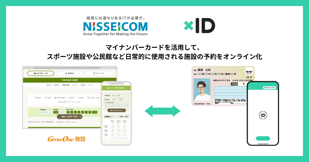 xID（クロスアイディ）│ マイナンバーカードを、スマートに。